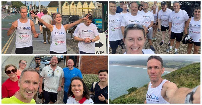 CNC-FluidOne FareShare Charity run update